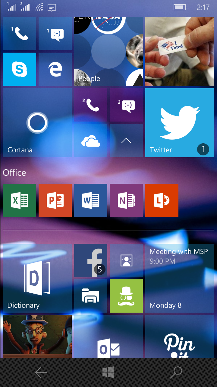 Switching to Windows Mobile Platform